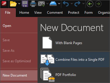 PDF-XChange Co Ltd :: Knowledge Base :: How do I Combine/merge Documents or Pages?